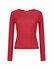 Футболка AMOMENTO Round T-shirt, размер 42, red
