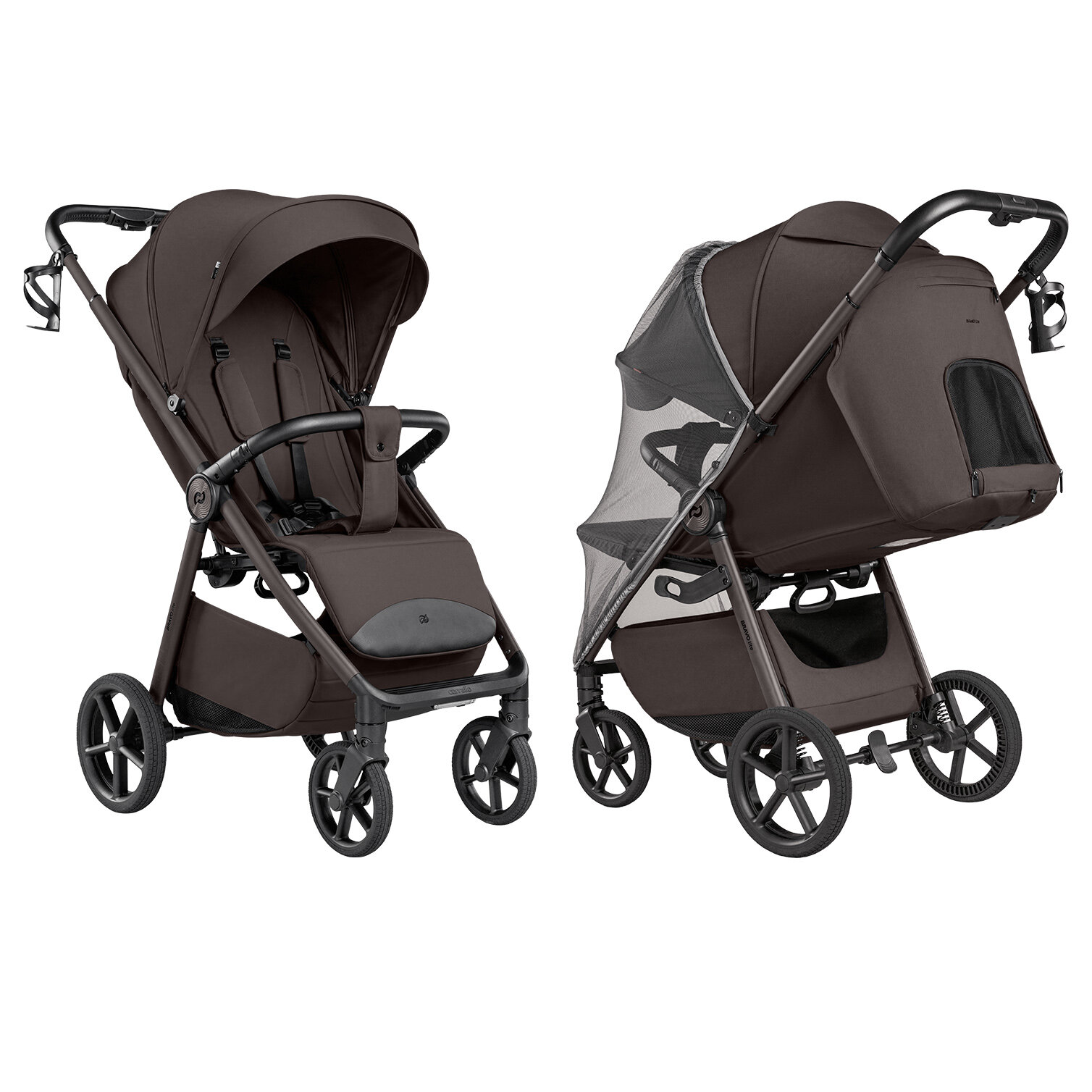 Коляска прогулочная CARRELLO Bravo lite CRL-5529 Supreme Brown 2026