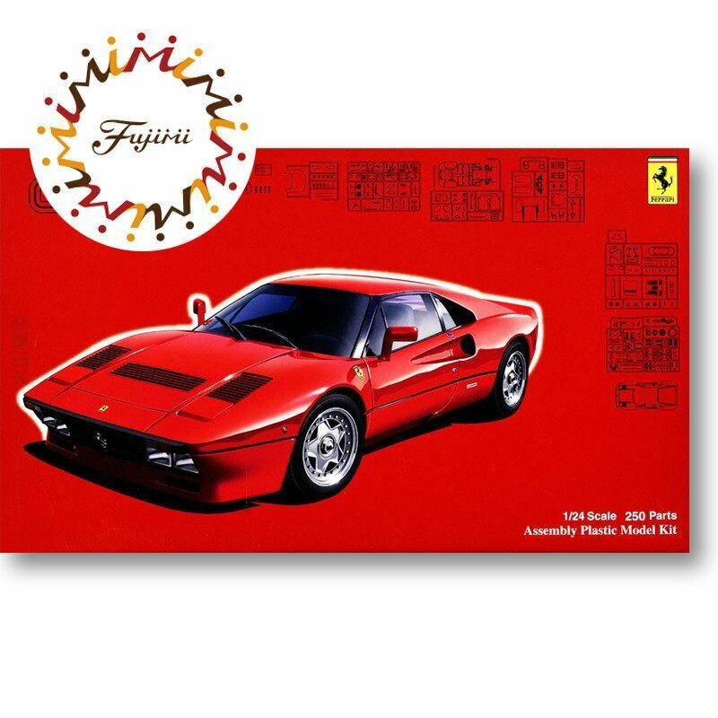 Сборная модель Машинка Fujimi-12627 1/24 Ferrari 288 GTO car model kit