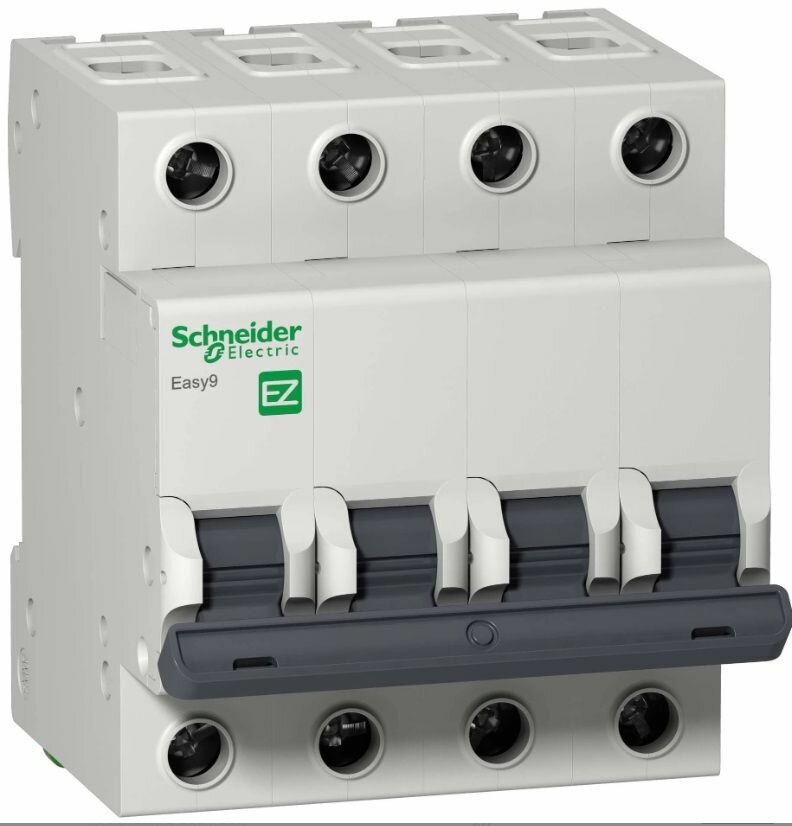 Автоматический выключатель Schneider Electric EASY 9 4П 40А С 4.5кА арт. ЕZ9F14440