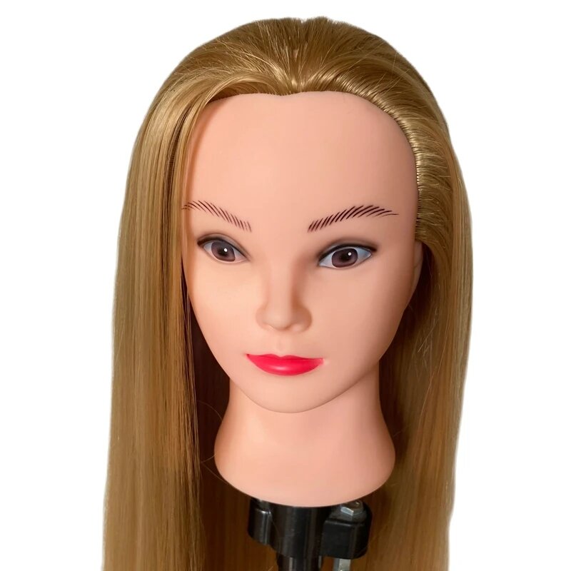 Тренировочная голова для парикмахера, 30 inch head