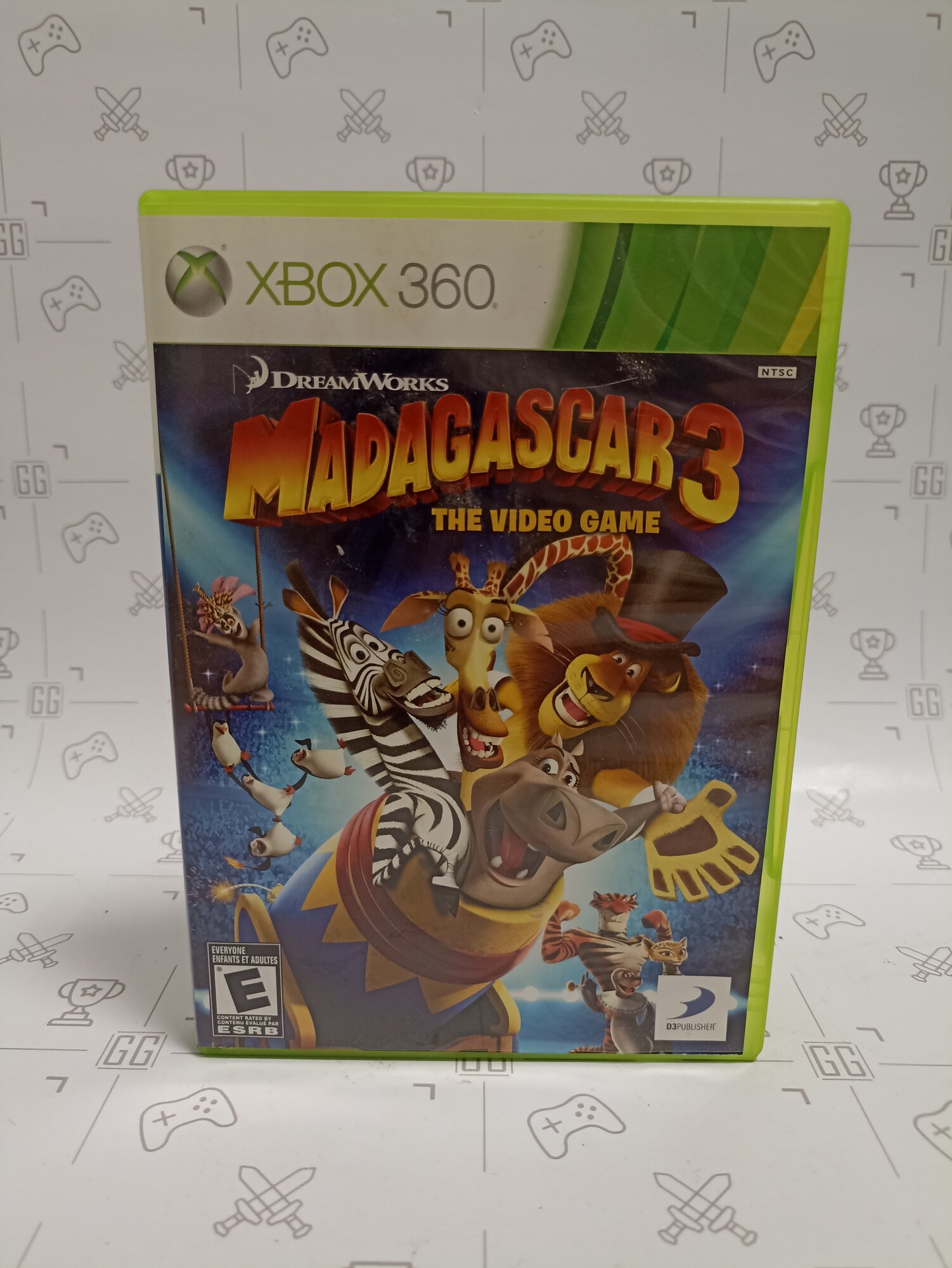 Madagascar 3 (Мадагаскар 3) (Xbox 360) уценка