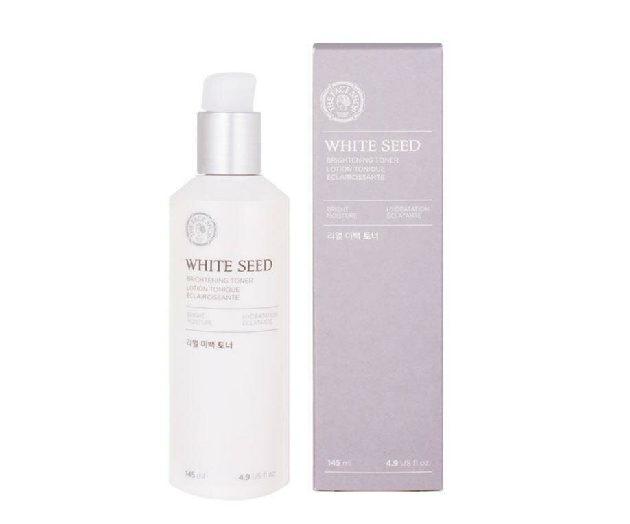 Тоник для лица The Face Shop, White Seed Brightening, с витамином B3, 160 мл