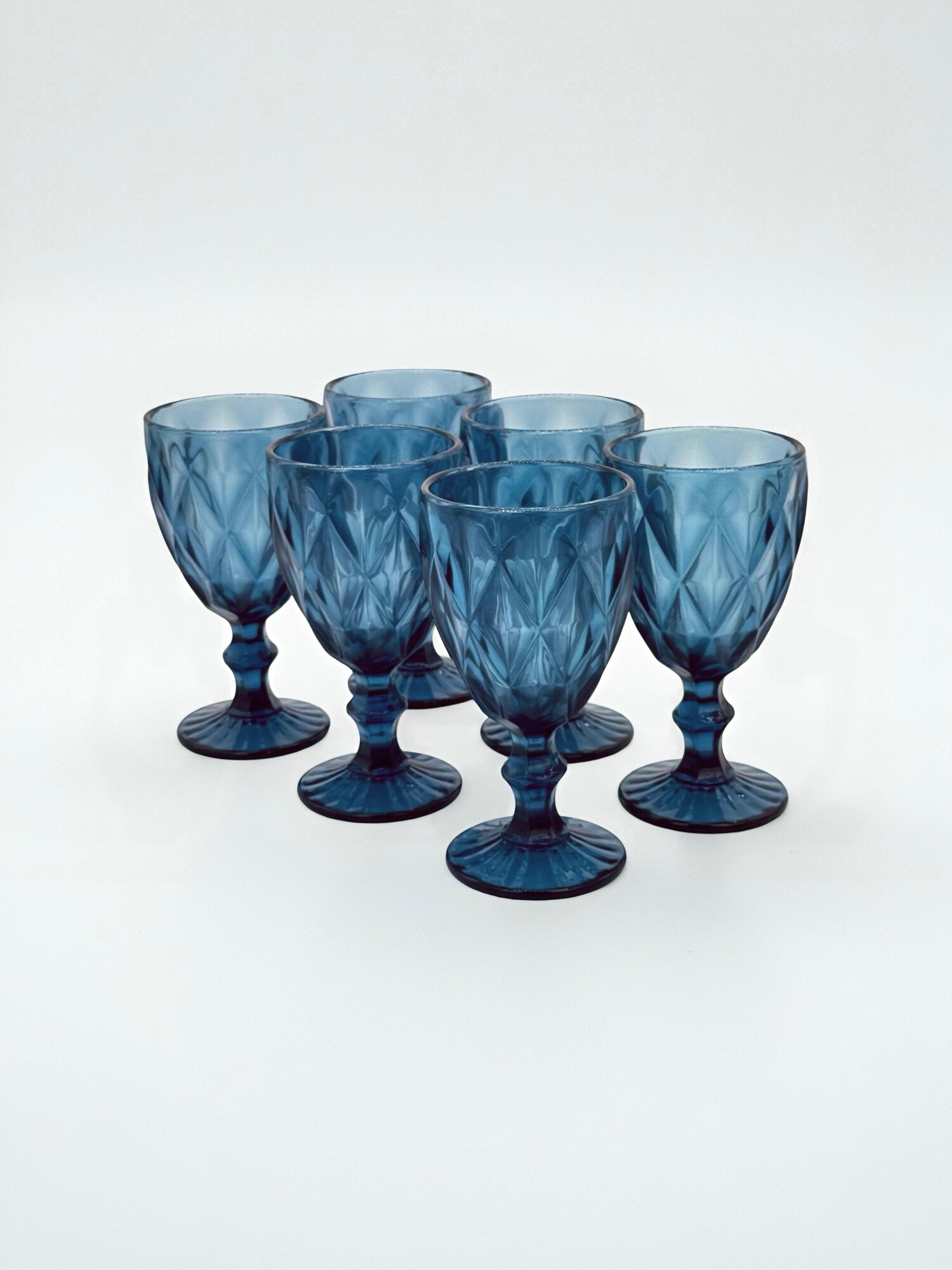 Набор бокалов, фужеров для шампанского, вина, 6 шт