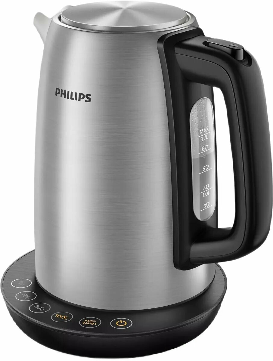 Чайник электрический Philips HD9359, 2200Вт, нержавеющая сталь