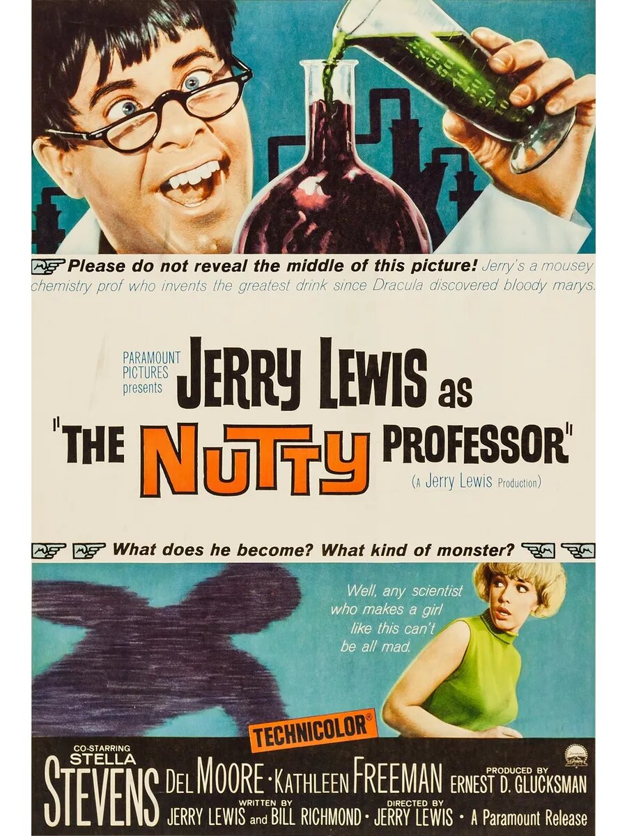 Чокнутый профессор (1963) (DVD-R)
