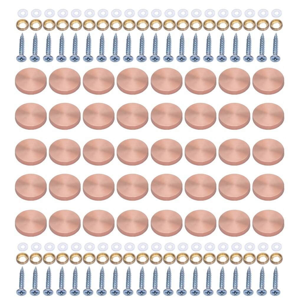 Набор декоративных заглушек для винтов