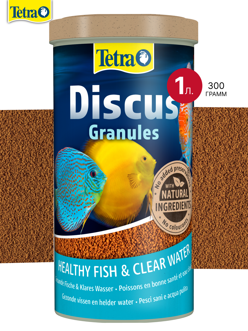 Корм для рыб Tetra Discus Granules, гранулы, 1 л, для всех зон обитания