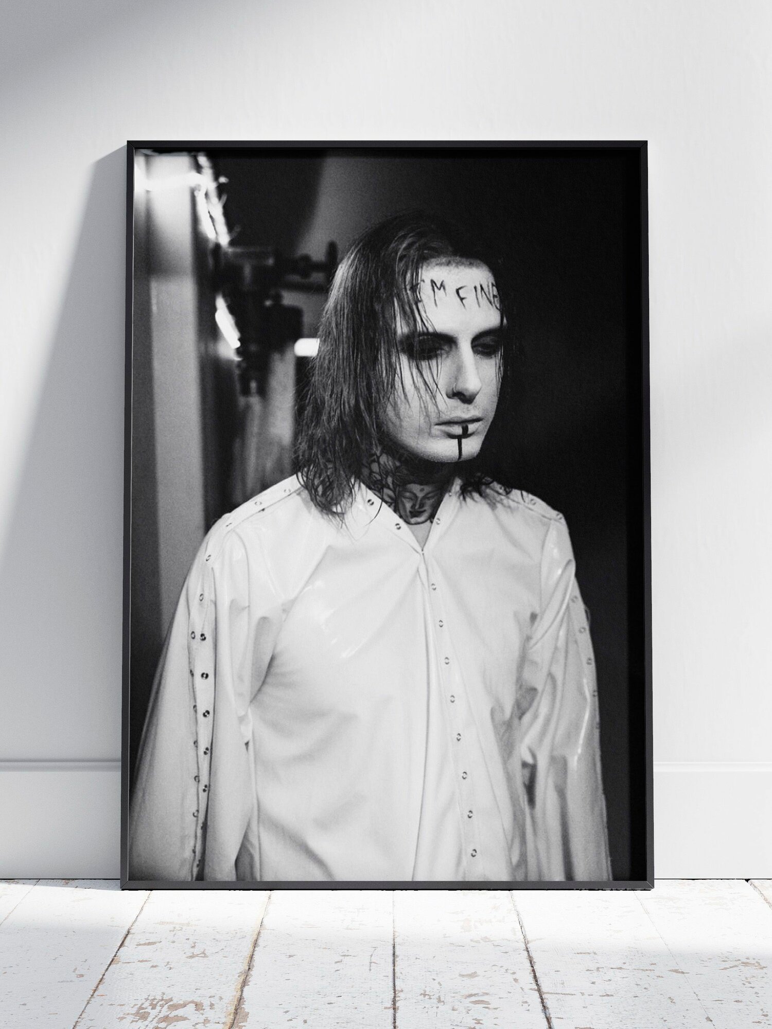 Плакат на стену для интерьера Ghostemane (Гоустмейн 13) - Постер по музыке и артисту формата A4 (21x30 см)