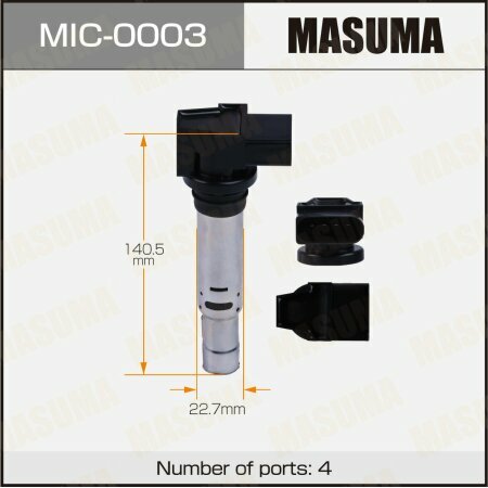 Катушка зажигания MASUMA, AUDI A2, A3 / BLF, BMY