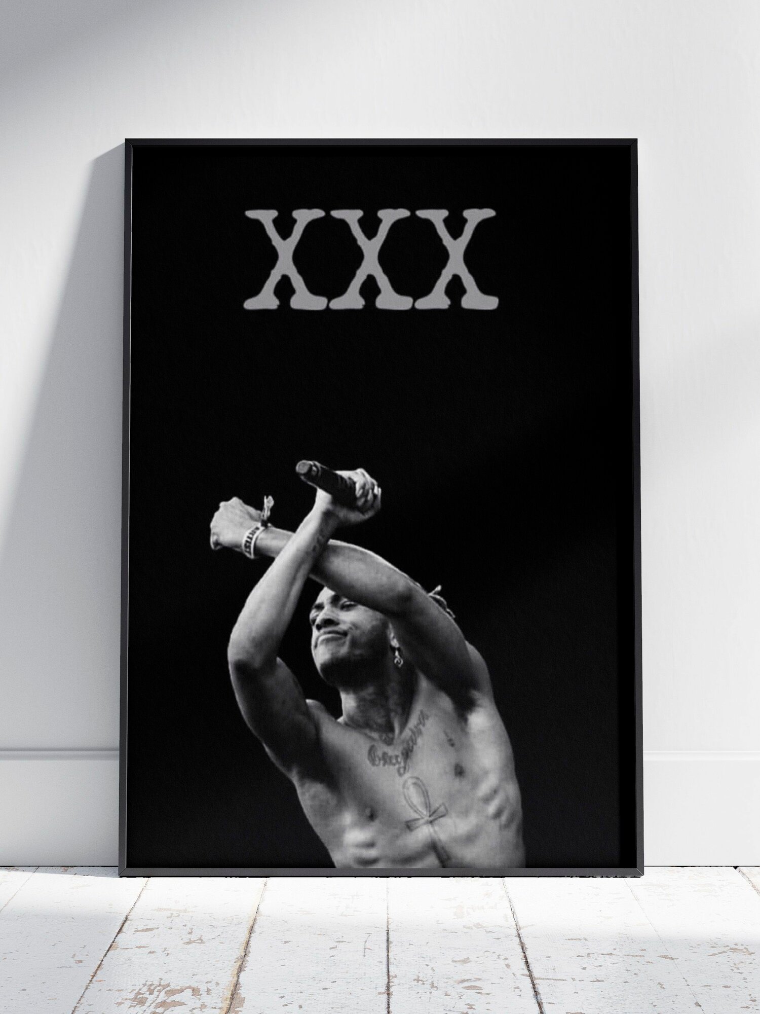 Плакат на стену для интерьера XXXTentacion (Тентасьон 74) - Постер по музыке и артисту формата A4 (21x30 см)