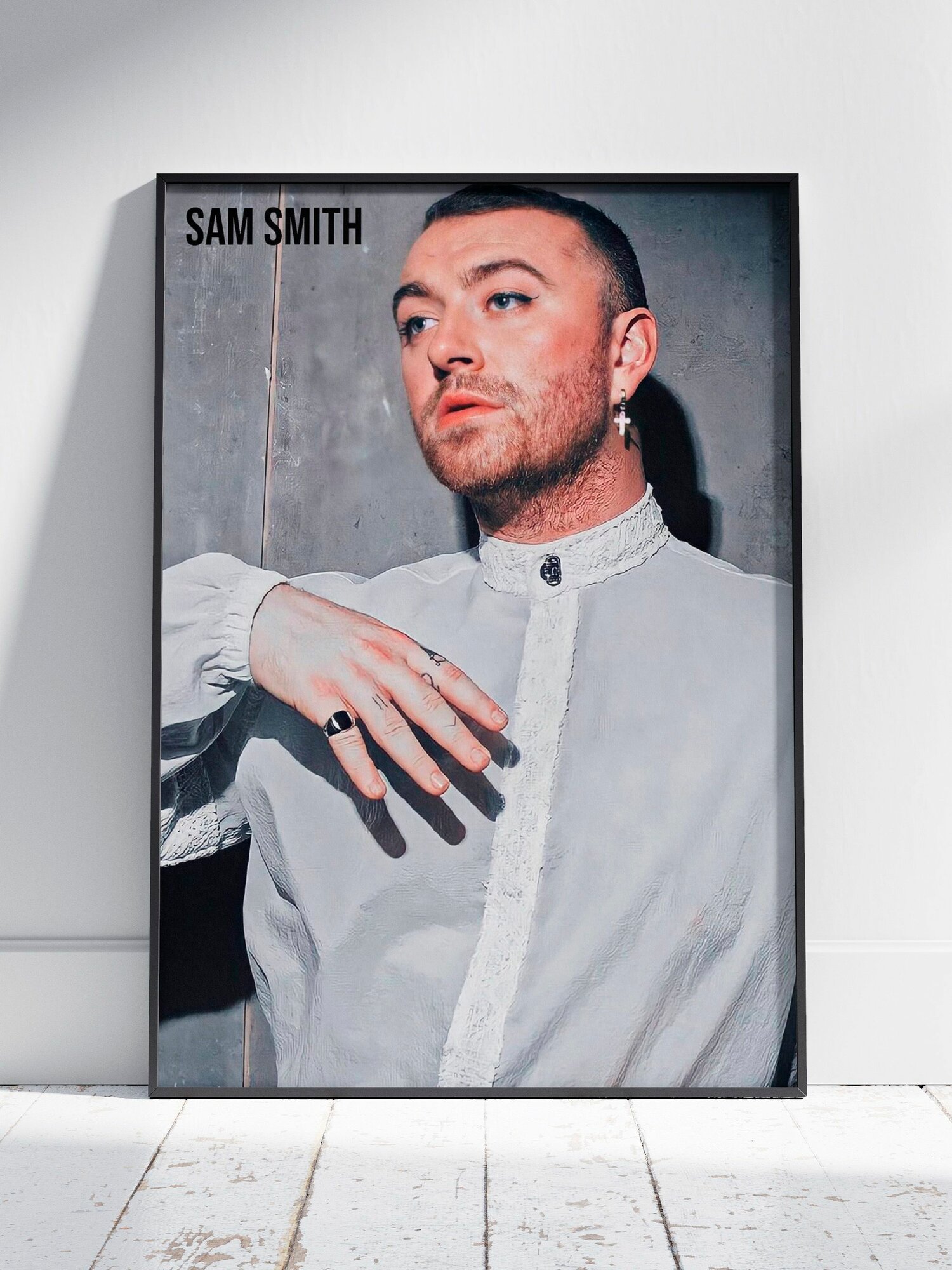Плакат на стену для интерьера Сэм Смит (Sam Smith 17) - Постер по музыке и артисту формата A4 (21x30 см)