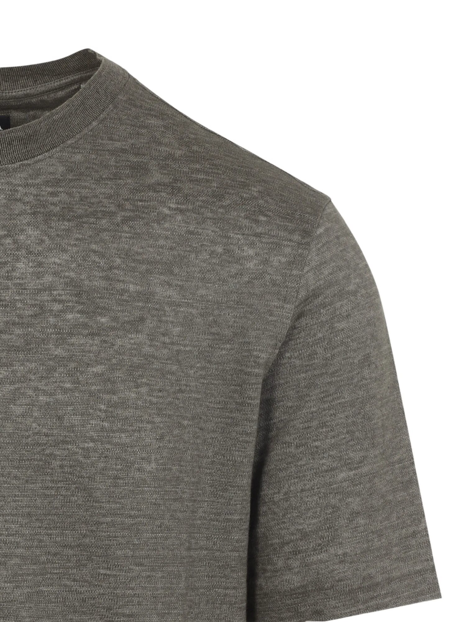 Футболка Ermenegildo Zegna CREW-neck T-shirt, размер 48, серый — фото 1