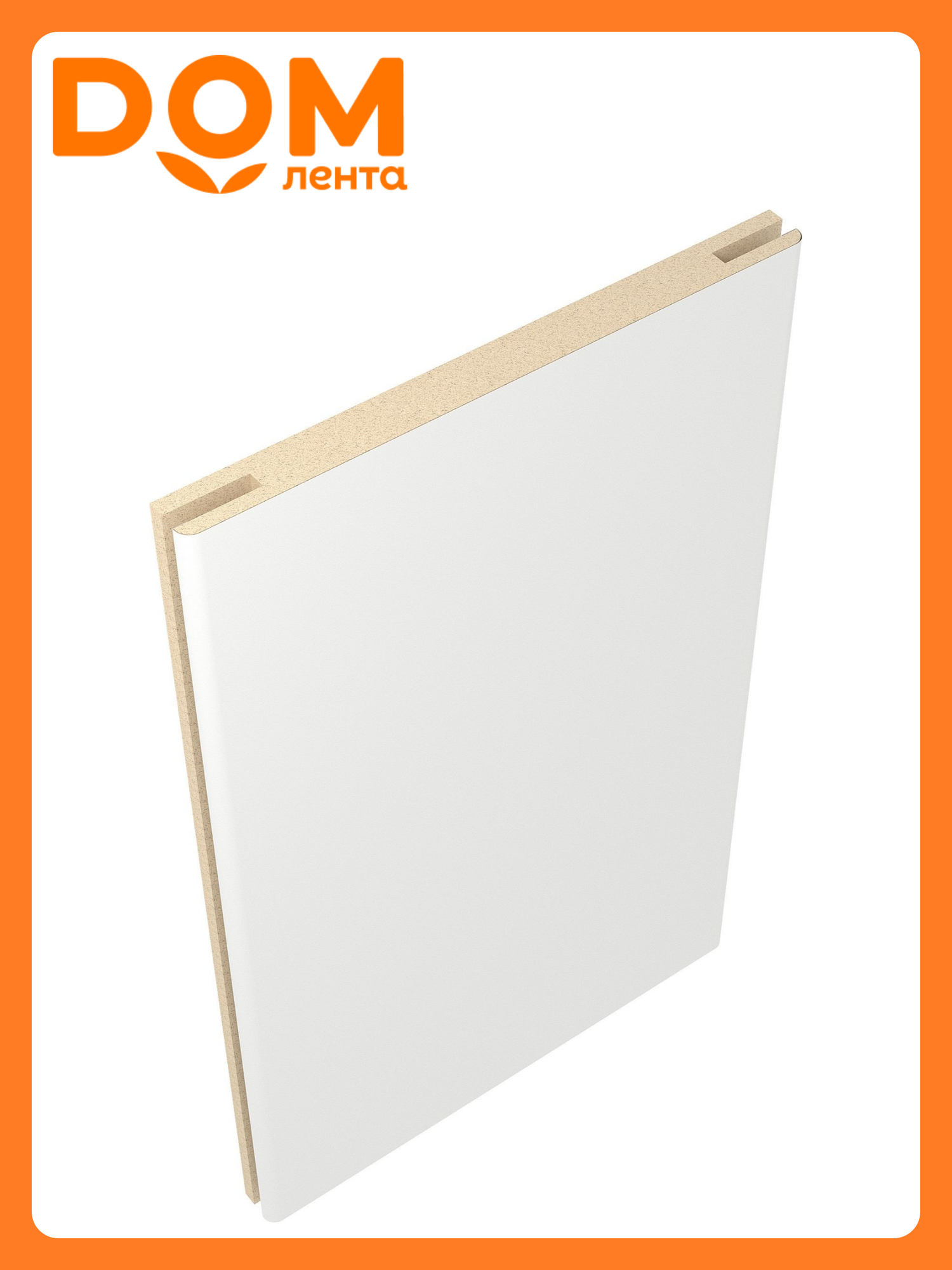 Добор дверной BELWOODDOORS 2070x150мм, телескопический, МДФ, белый