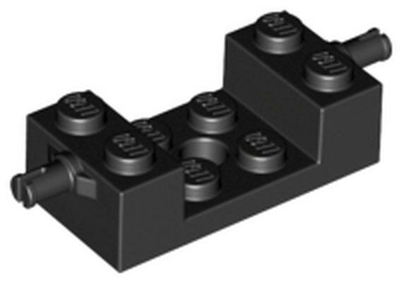 Деталь Lego 18892 Brick, Modified 2 x 4 with Wheels Holder with 2 x 2 Cutout and Hole