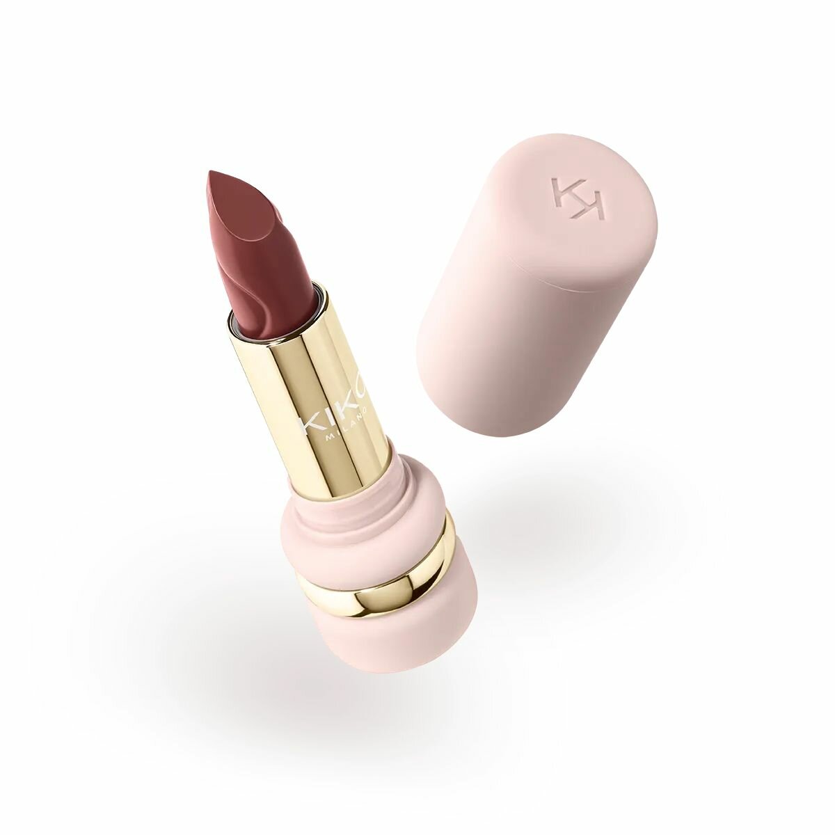 KIKO MILANO Помада с матовым финишем и легким покрытием hug couture cloud muse lumi matte lipstick 3 г в оттенке 05 Silky Bite