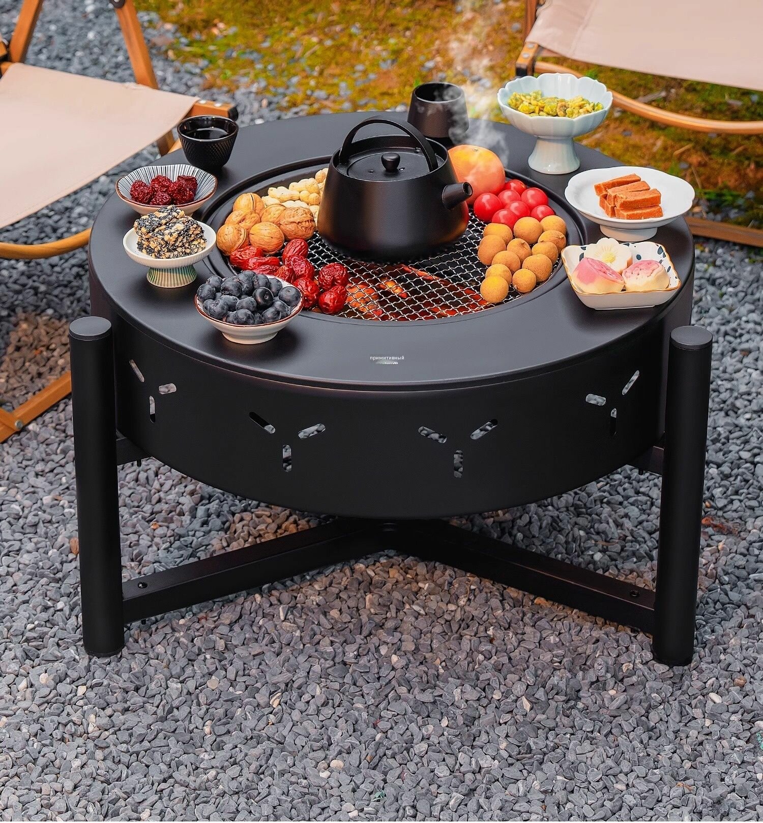 TRUSTMI Печь-камин Напольная установка