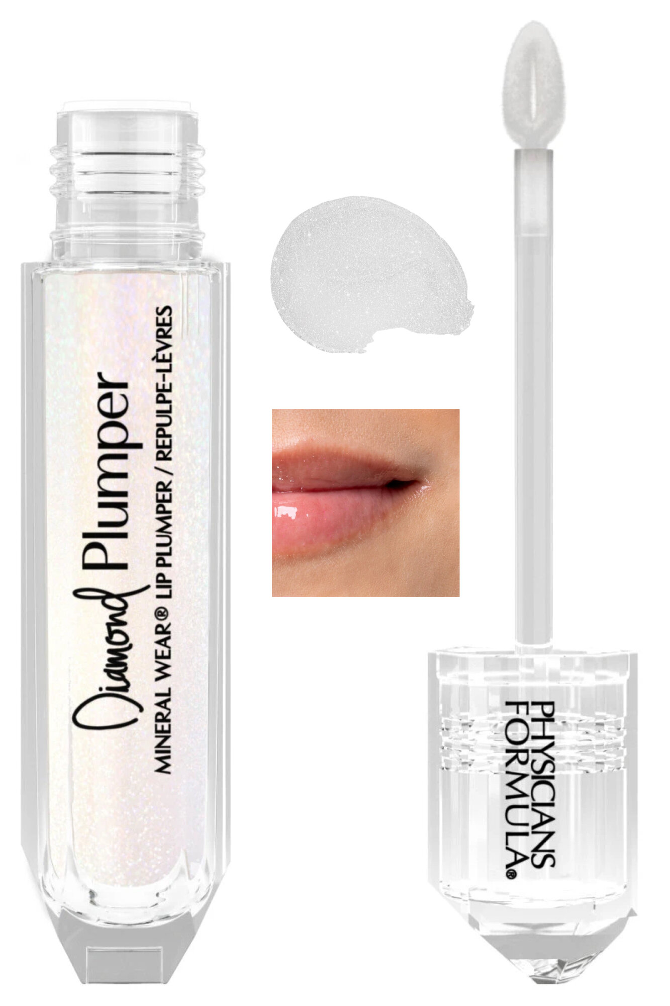 Physicians Formula Блеск для объема губ Diamond Glow Lip Plumper тон бриллиант маркизы 5 мл