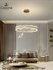 Светодиодная люстра Cassina LED 88 Вт круглая золотистая для гостиной и спальни ...