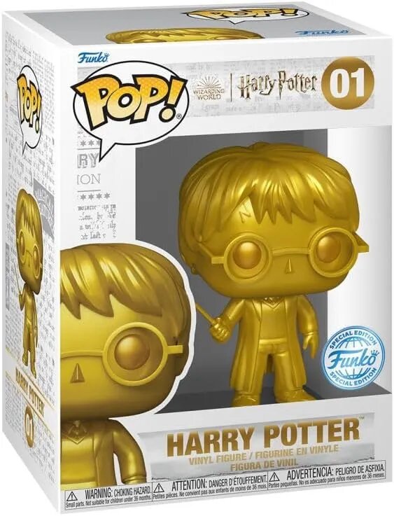 Фигурка Funko Pop ! Harry Potter Metallic Gold(01) 82808