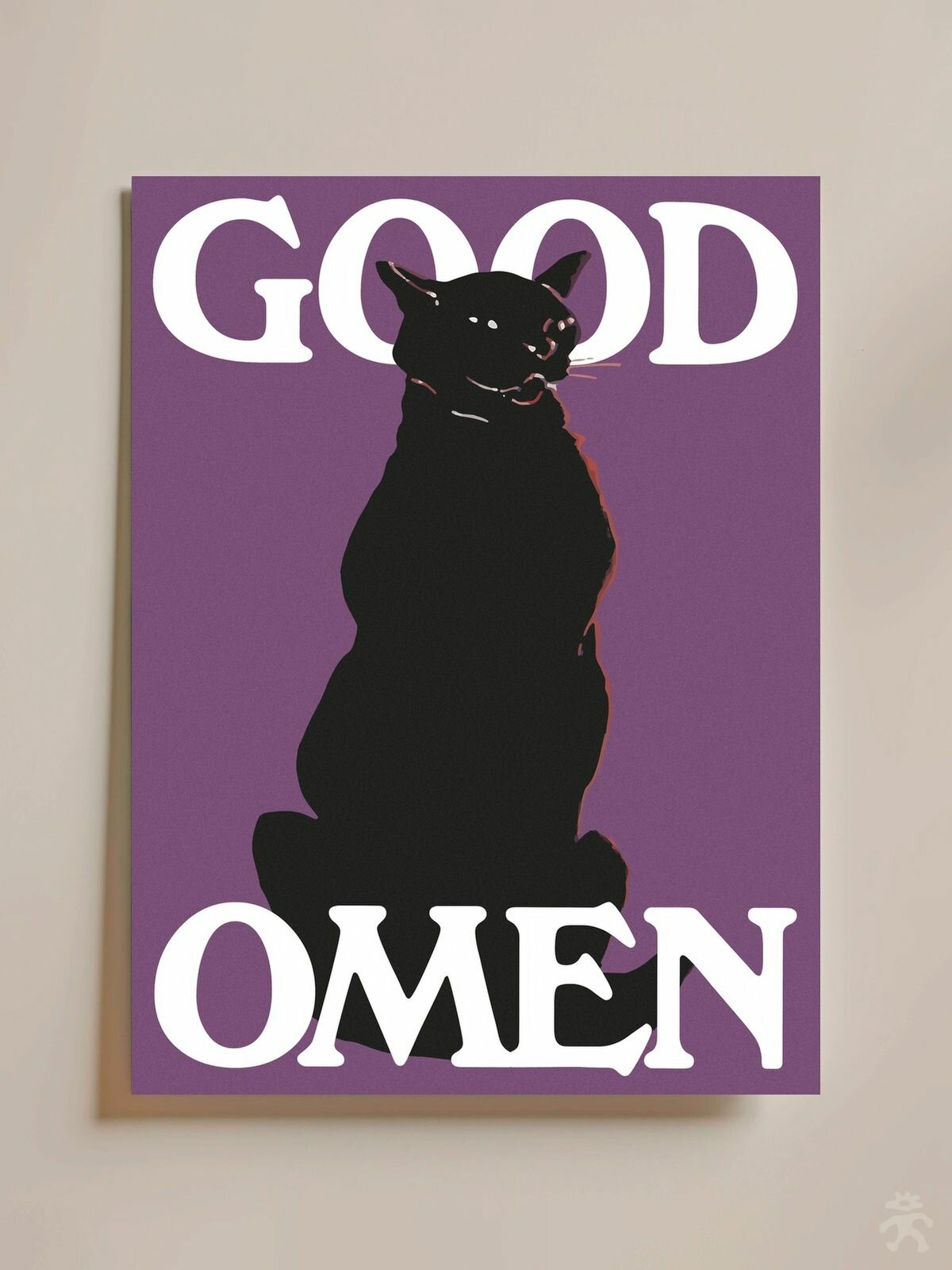 Интерьерный постер "Good Omen" в стиле pinterest, 30x40 см
