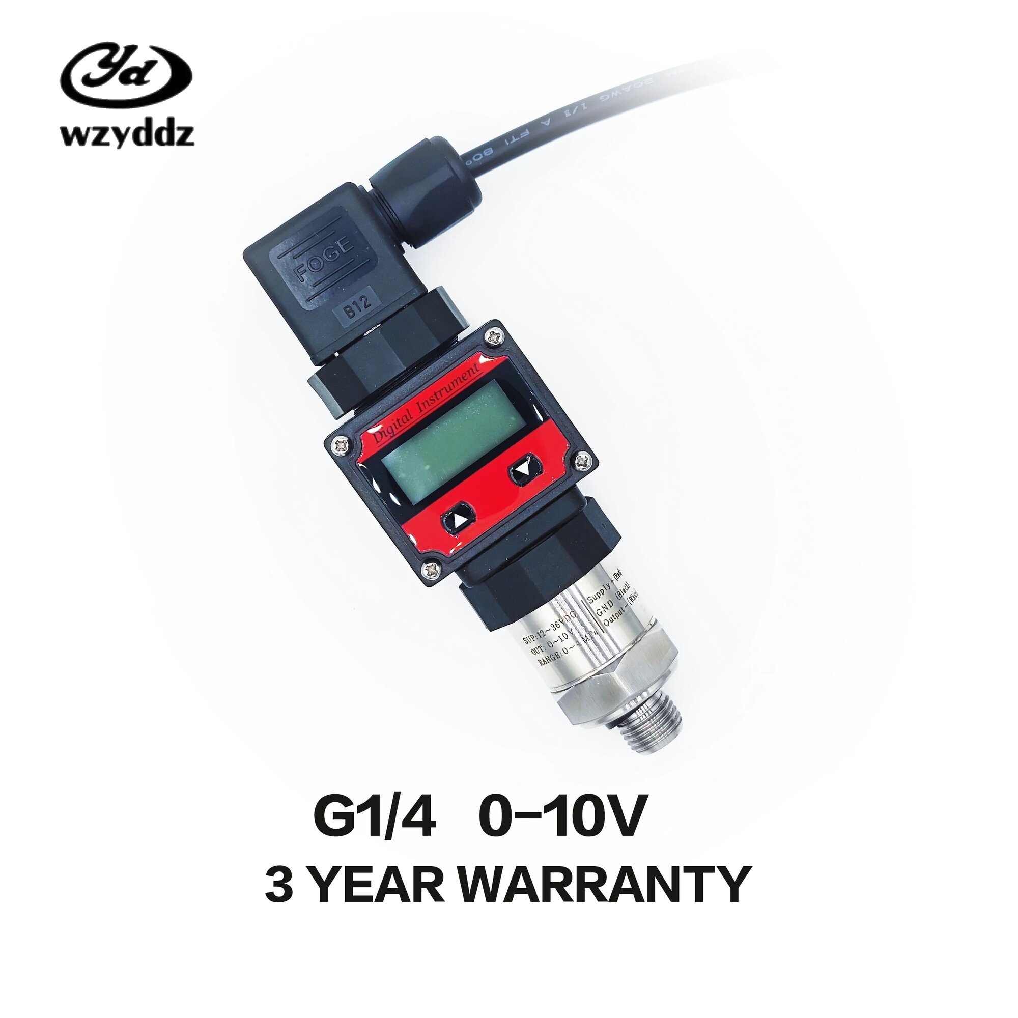 Преобразователь давления YD8080, 0-250bar