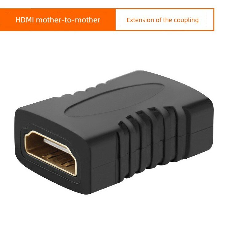 Адаптер HDMI с разъемом типа «папа-мама» под углом 90 градусов, удлинитель сигнала типа «мама-мама» с поворотом на 180