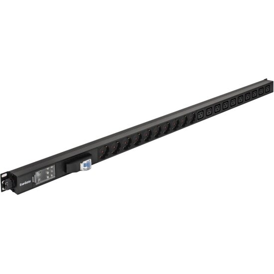 Блок розеток Exegate ServerPro PDU-V219 Al-10C1910S-T-1P (EX300290RUS)