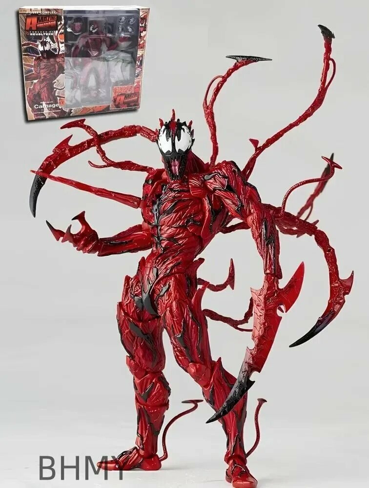 Фигурка Человек Паук, Веном Карнаж / Spider Man, Venom Carnage limited edition AY-008EX (16см)