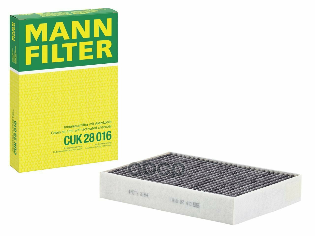 Фильтр салона LAND ROVER Range Rover Evoque (L551) угольный На складе MANN-FILTER арт. CUK28016
