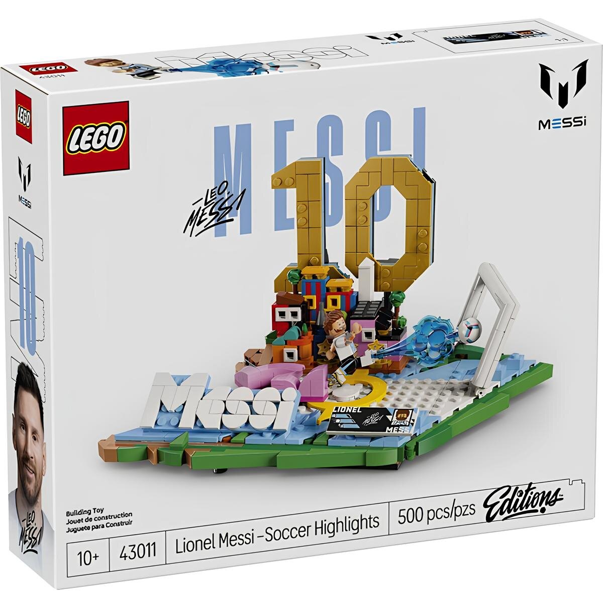 Конструктор LEGO Editions 43011 Лионель Месси - лучшие моменты футбольного матча