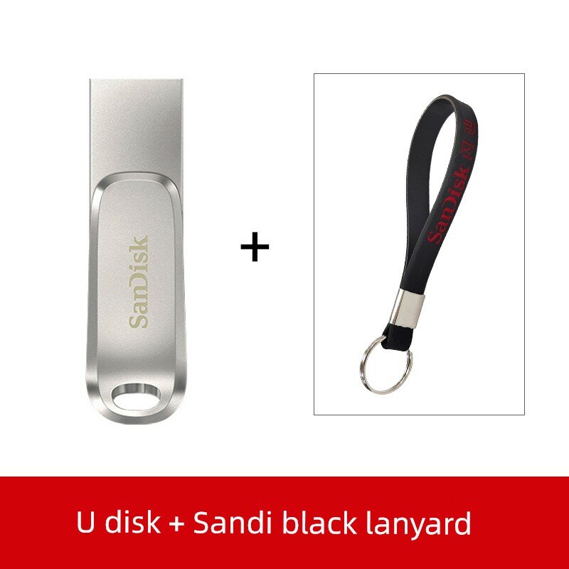 Флеш-накопитель SanDisk Type-C для мобильных телефонов, 64 ГБ, высокоскоростной, для компьютеров и iPad, двойного