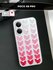 Силиконовый чехол на Poco X8 Pro / Поко X8 Про с принтом Градиент из сердечек
