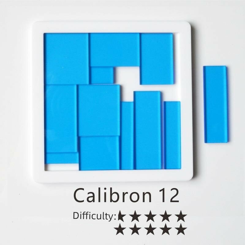 Головоломка Calibron, 12 деталей, сложная геометрическая форма