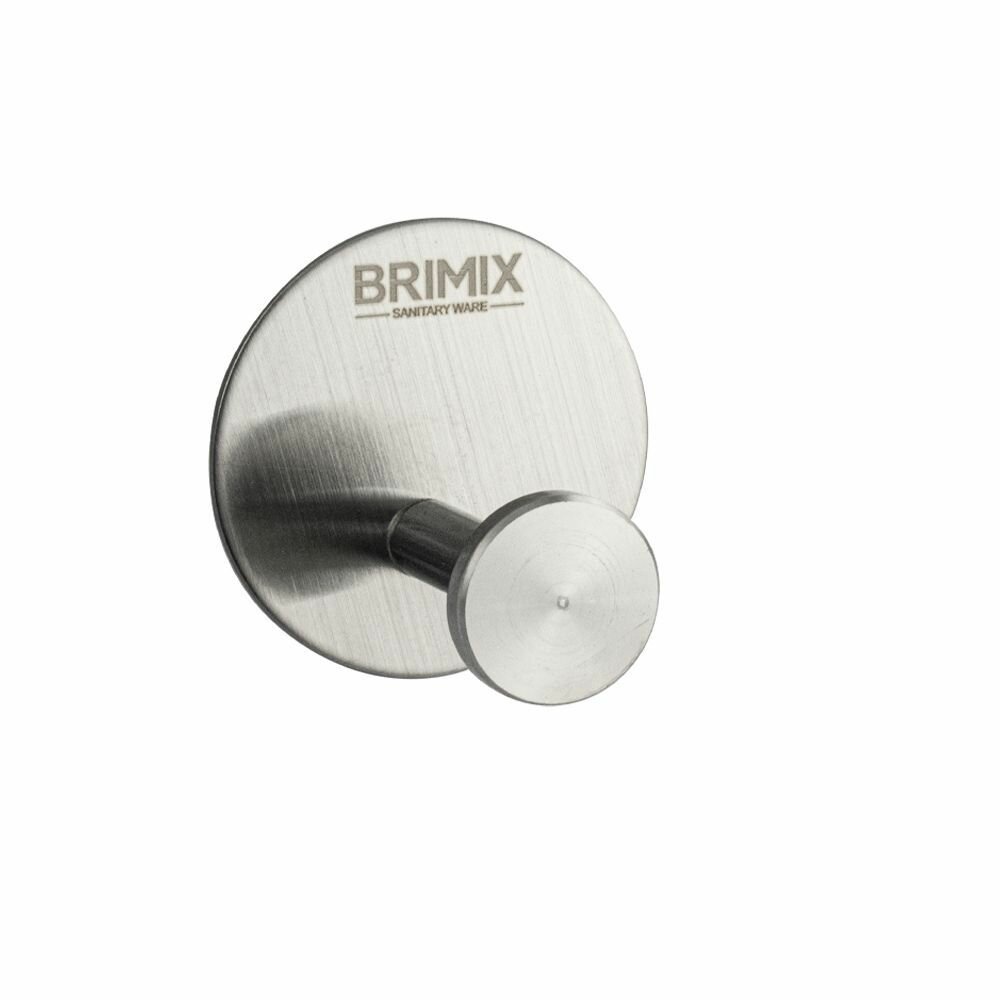 BRIMIX - Крючок одинарный самоклейка высокопрочный