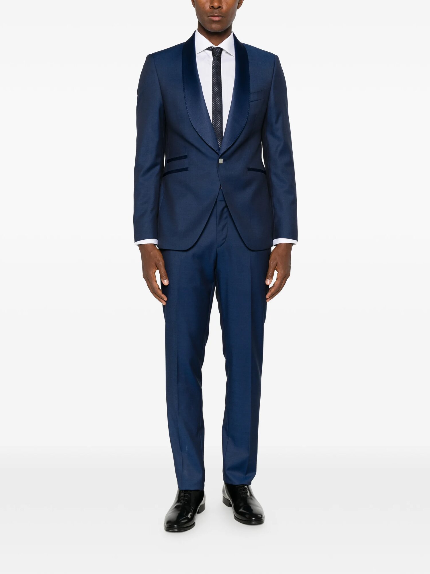 Комбинезон Carlo Pignatelli Single-breasted suit, размер 52, синий — фото 1