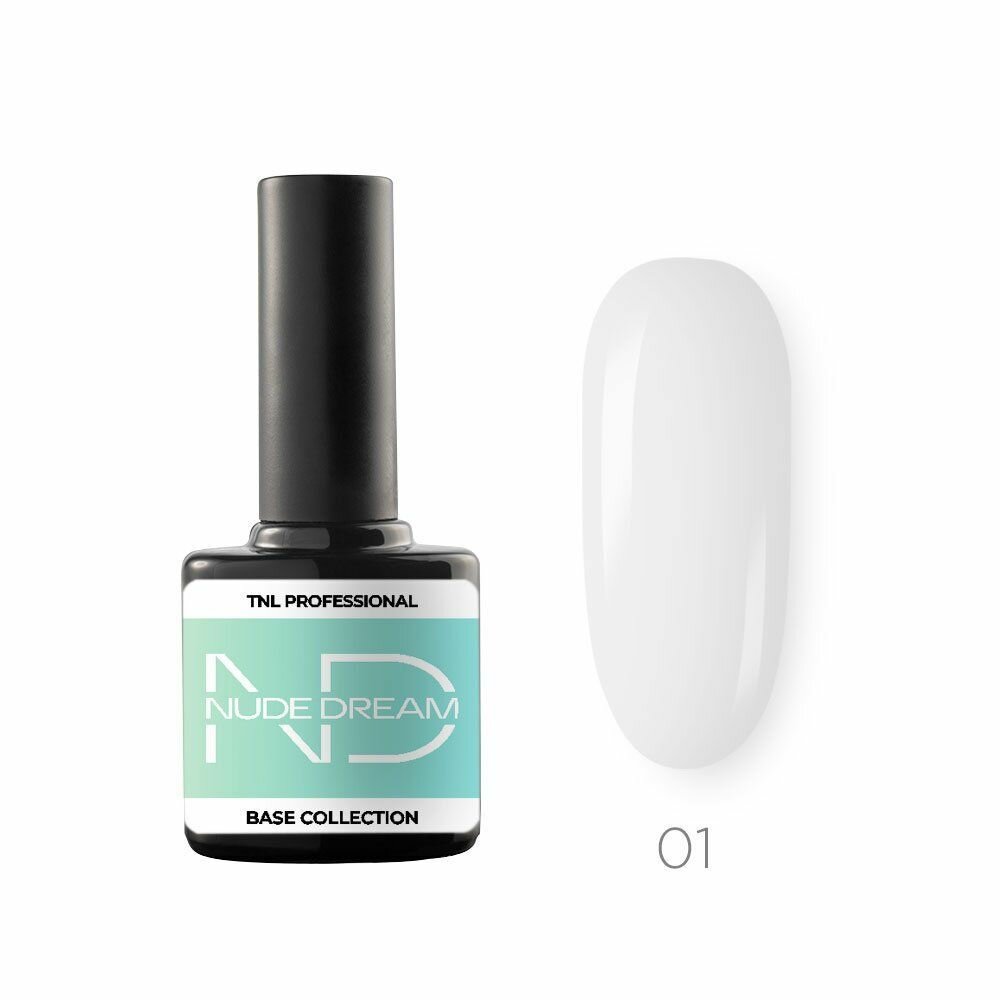 TNL Professional Обнаженный сон Nude dream Цветная база base № 01 - кокосовое настроение, 10мл (76485)