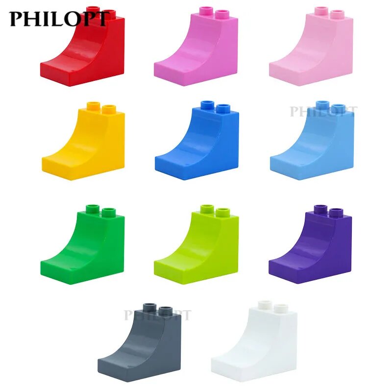 4шт строительных блока PHILOPT, цвет: random