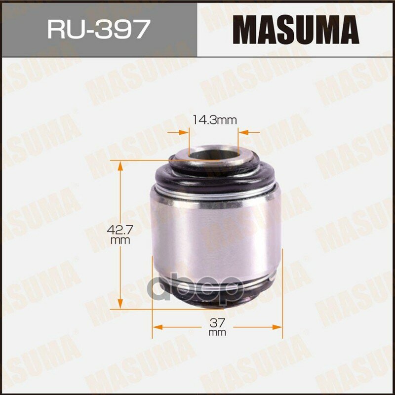 Сайлентблок MASUMA Harrier /ACU3, MCU3, MCU36/, Kluger /MCU2, ACU2/ rear лавающий Masuma арт. RU397
