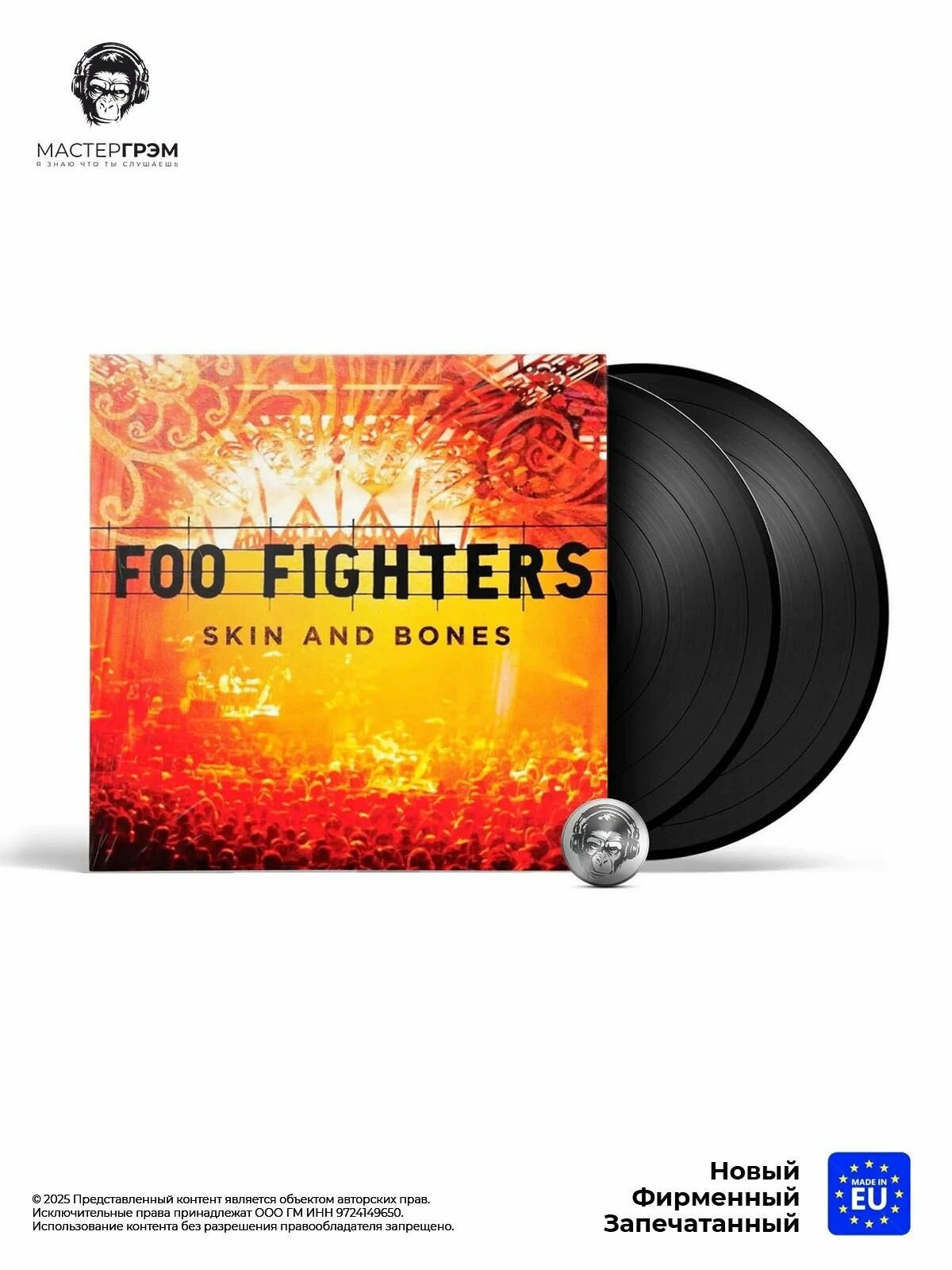 Виниловая пластинка Foo Fighters - Skin And Bones (2LP) 2015