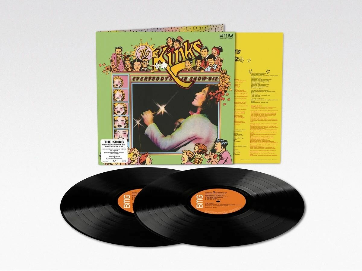 The Kinks: Everybody's In Show-Biz (2LP), 2022, BMG, Gatefold Виниловая пластинка
