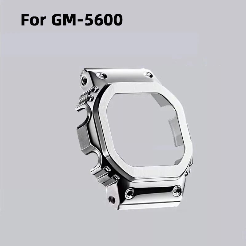 Корпус из нержавеющей стали для Casio G-SHOCK GM-5600B silver-case