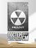 Постер на стену Fallout - grey gradient