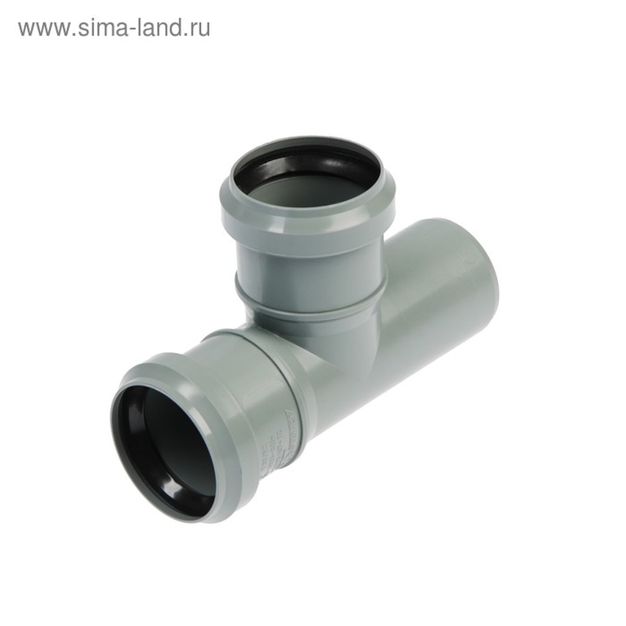 Тройник канализационный FLEXTRON, внутренний, d=50 мм, 90°, 1шт