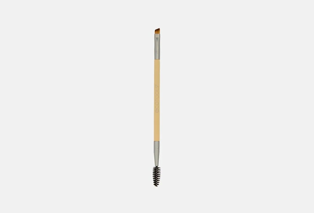 EcoTools Duo Двусторонняя кисть для макияжа бровей 1 шт