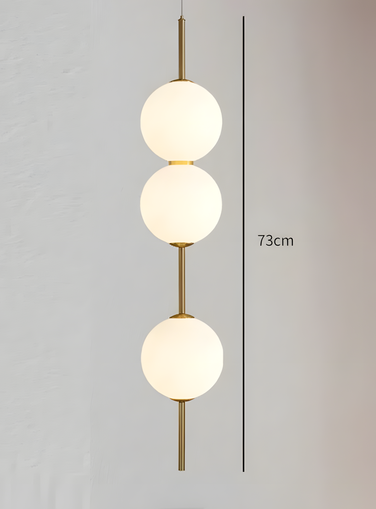 Подвесной шаровой светильник HOMEBLESS LED, 3 head, warm light