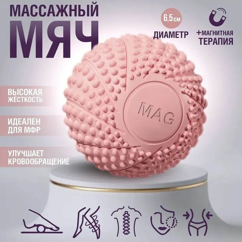 Массажные шарики с острыми шипами, тактильные шарики для йоги, пилатеса и массажа ног