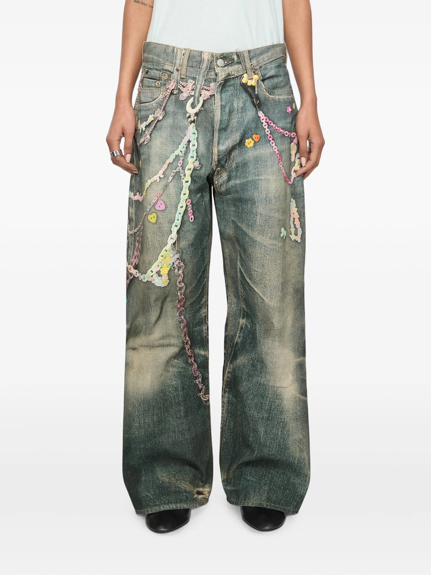 Джинсы Acne Studios Loose-fit jeans 1981, размер 52, синий — фото 1