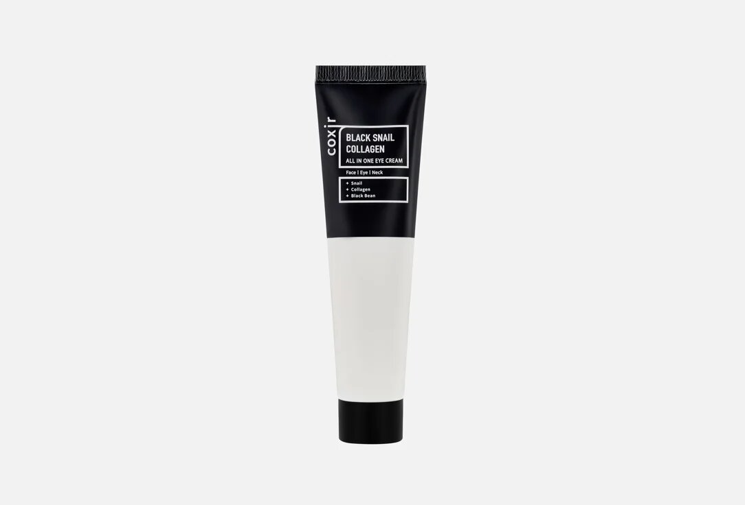 COXIR Black Snail Collagen Омолаживающий крем для лица 30мл