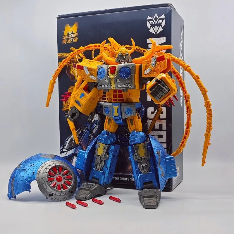 Коллекционная фигурка-трансформер Уникрон Bandai 30 см YELLOW